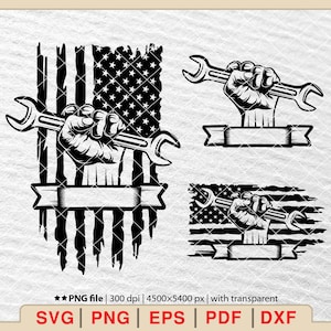 Repair Tools Flag Svg, Mechanic Flag Svg, Repair Tools Svg,wrench Svg ...