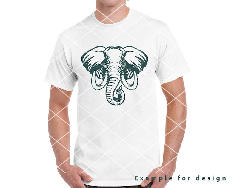Elephant Head Svg Elephant Tusks Svg Elephant Fangs Svg - Etsy
