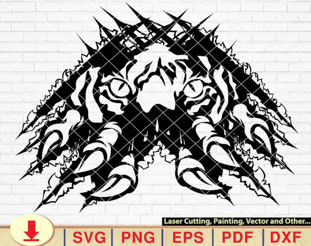 Tiger Scratch Svg Tiger Claw Svg Claws Scratches Svg - Etsy