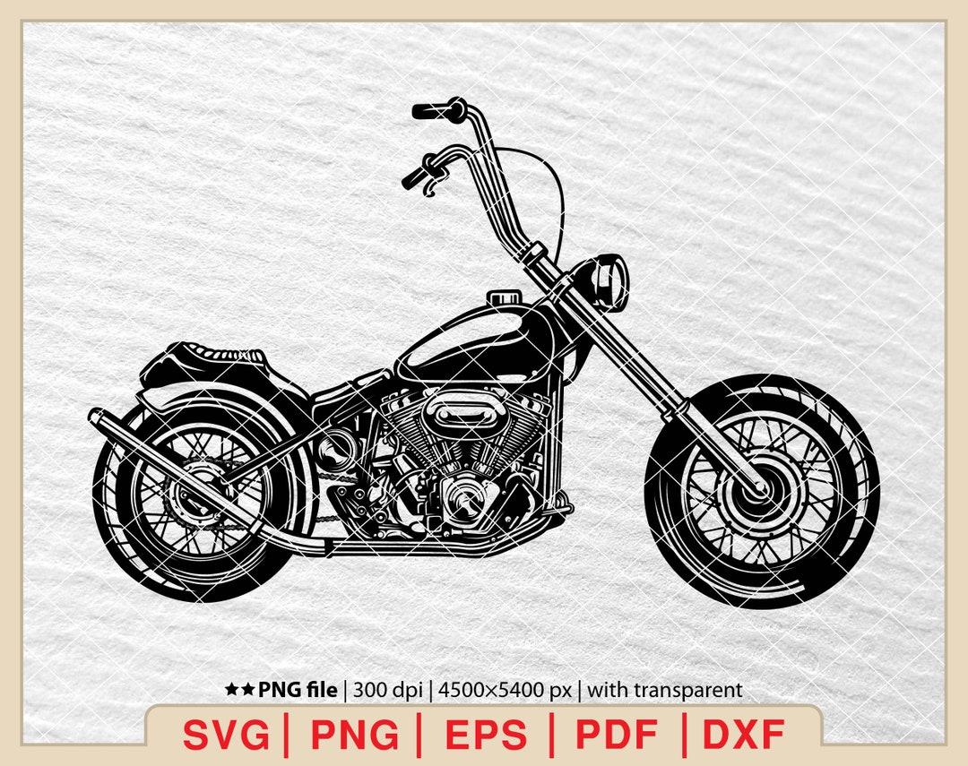 Motorcycle Svg, Motorbike Svg, Chopper Svg, Cruiser Svg, Biker Svg ...