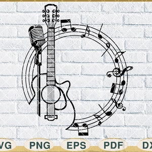 Music Svgmusic Note Svgmusical Svgmusic Symbol Svgrock - Etsy