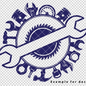 Mechanic Tools SVG: Wrench, Handyman Logo (digital Files) - Etsy