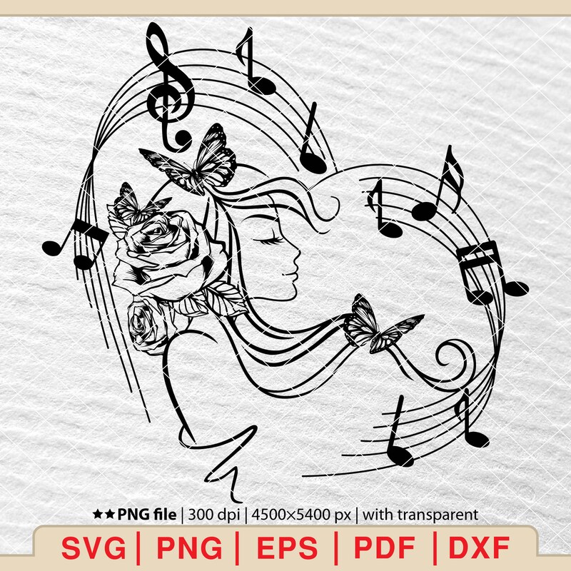 Music Svg - Etsy