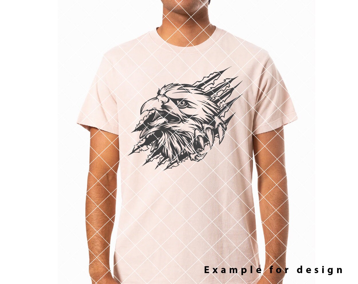 Eagle Claw Scratch SVG: American Eagle Cricut & Silhouette (digital ...