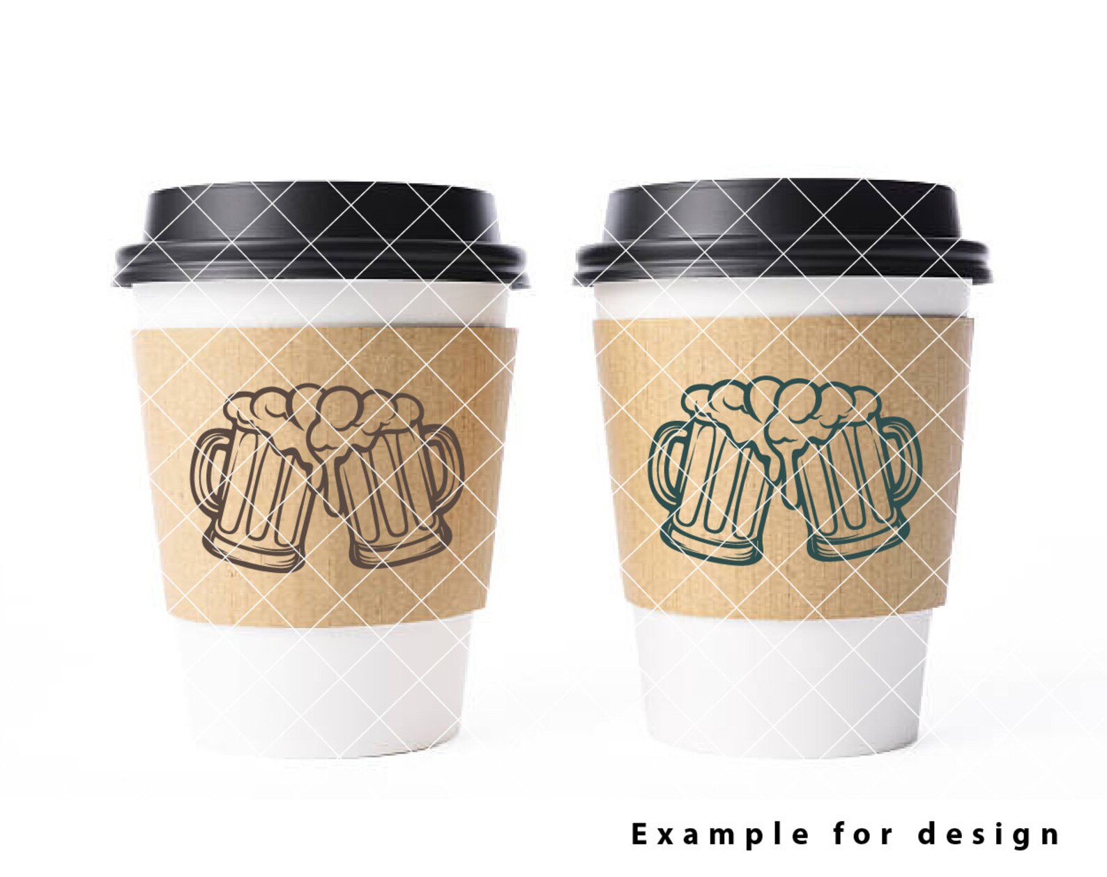 Toasting Beer Mugs SVG: Cheers Vector Clipart (digital Download) - Etsy