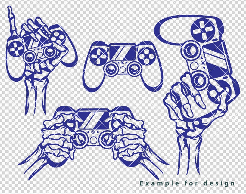 Gamer Skeleton Svg Gaming Svg Playstation Svg Skeleton Hand - Etsy