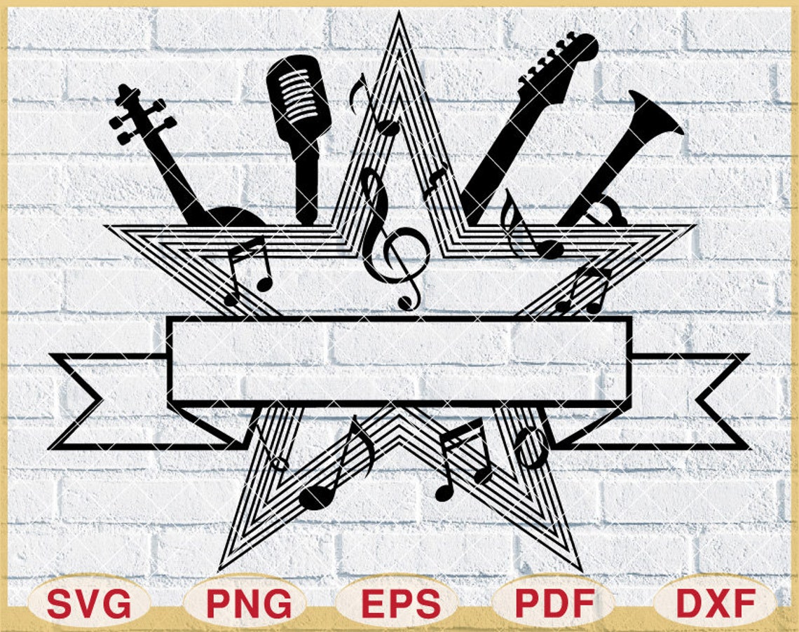 Rock Music Note Svg Musical Svg Music Symbol Svg Rock Svg - Etsy