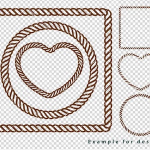 Rope Frame SVG, Frame Svg, Rope Frame Border Svg, Cowboy Frame Svg ...