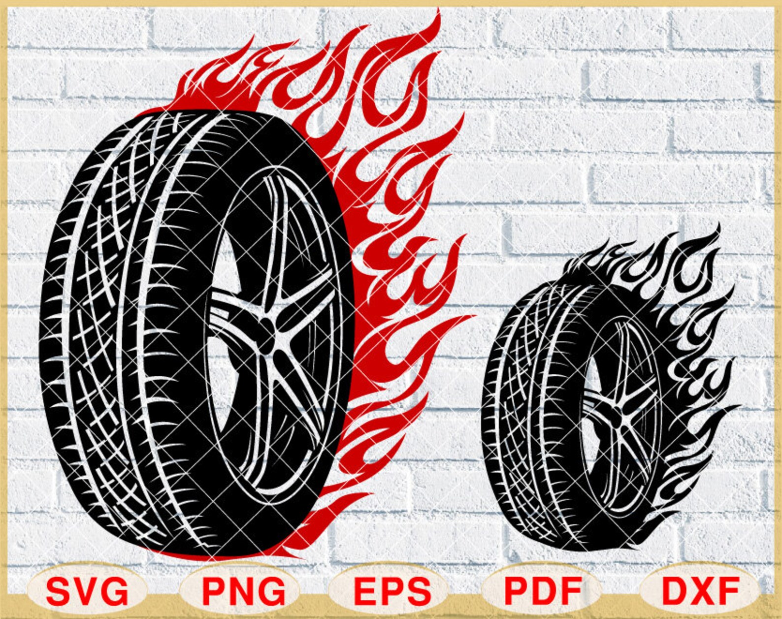 Race Wheel Flames Svg Wheel Svg Wheel Fire Flame Svg Fire - Etsy