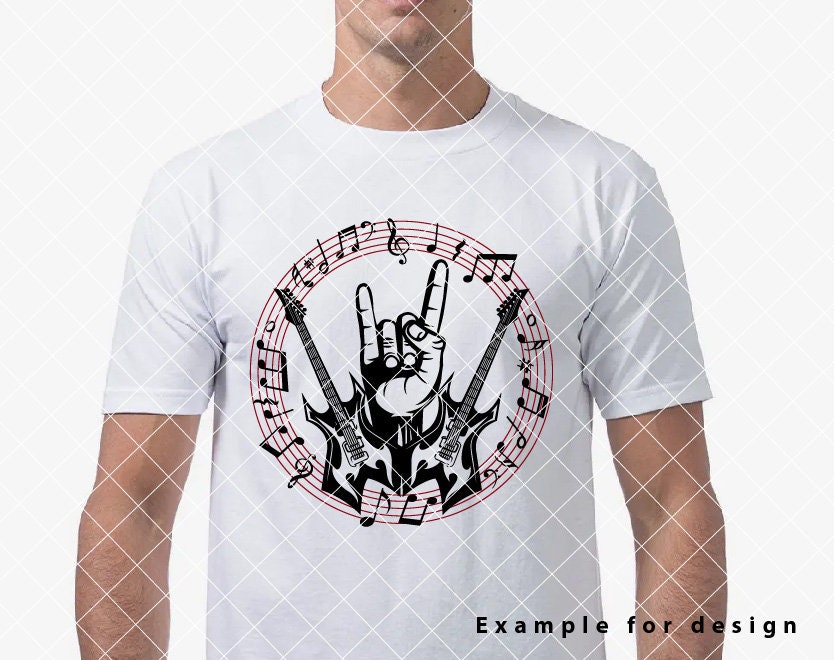 Rock Music Svg Music Svgmusic Note Svgmusical Svgmusic - Etsy