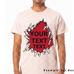 Ripped Open Shirt SVG: Tear Away Design (digital Files) - Etsy