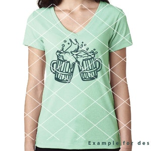 Beer Mugs Svg Beer Mugs Toasting Svg Beer Svg Beers Cheers - Etsy