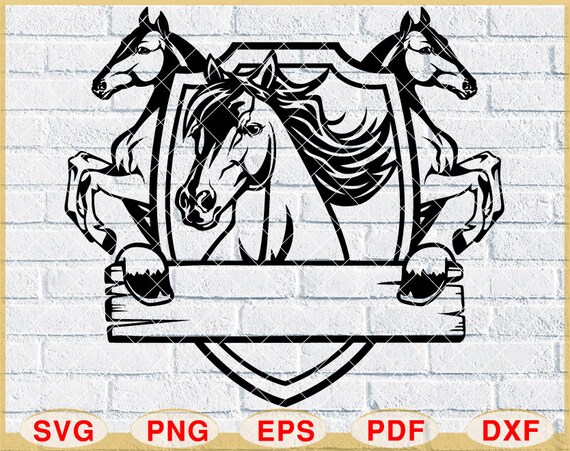 Horse Split Frame Svg horse Monogram Svg Horse Svg Bundle - Etsy UK