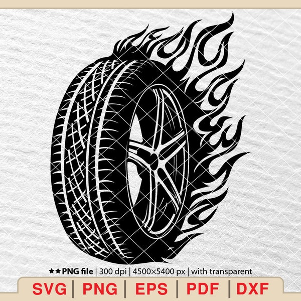 Tire and Wheel Art - Etsy