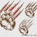 Bear Paw Scratch Svg, Bear Paw Svg, Scratch Claw Svg, Scratches Svg ...