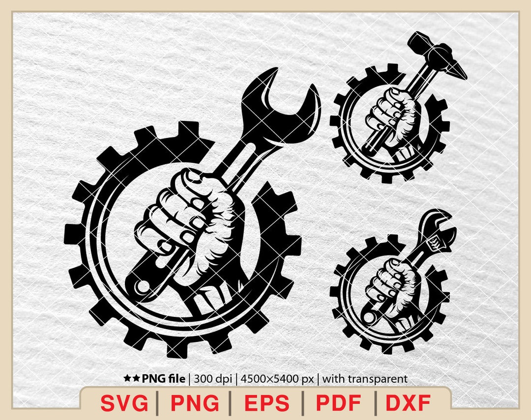 Repair Tools Svg, Wrench Svg, Repair Logo, Handyman Logo, Mechanic Logo ...