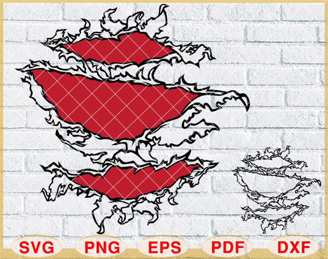 Ripped Shirt Svg Ripped Svg Scratches Svg Tear Away Svg - Etsy