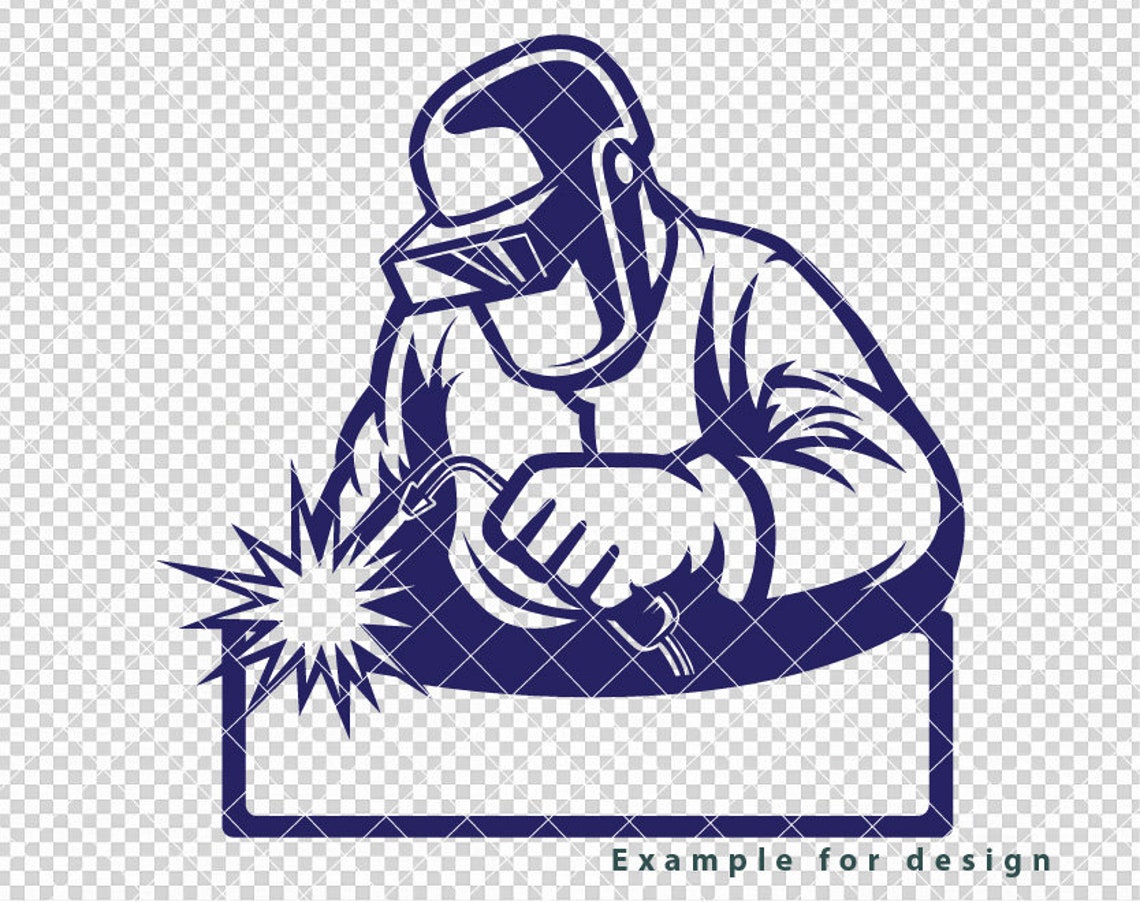 Welding Man Svg Welding Logo Svg Welder Svg Welding Steel - Etsy