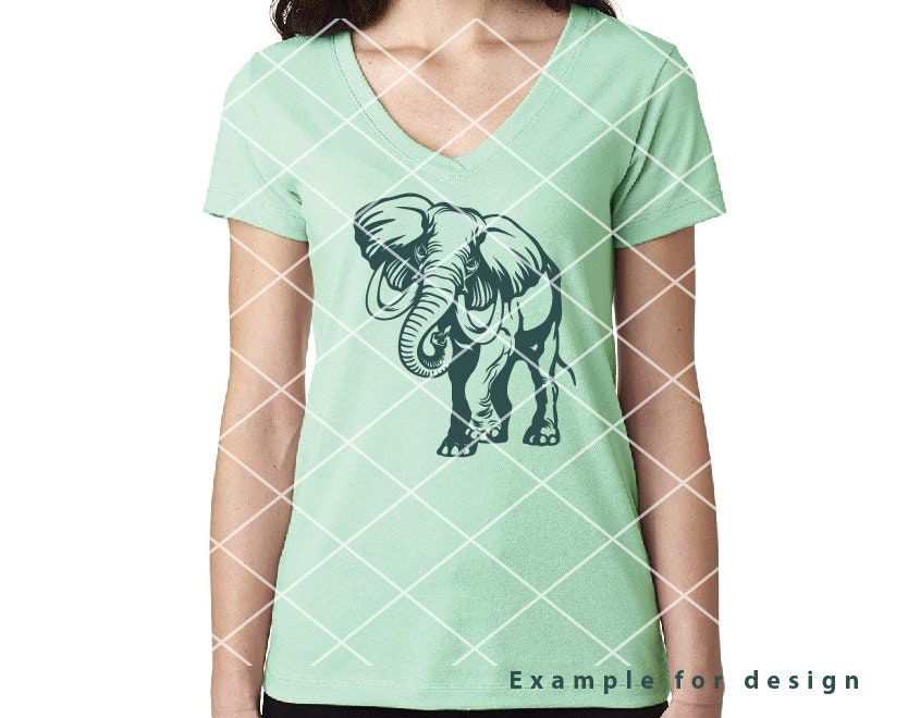 Elephant Head Svg Safari Elephant Svg Elephant Svg Mama - Etsy
