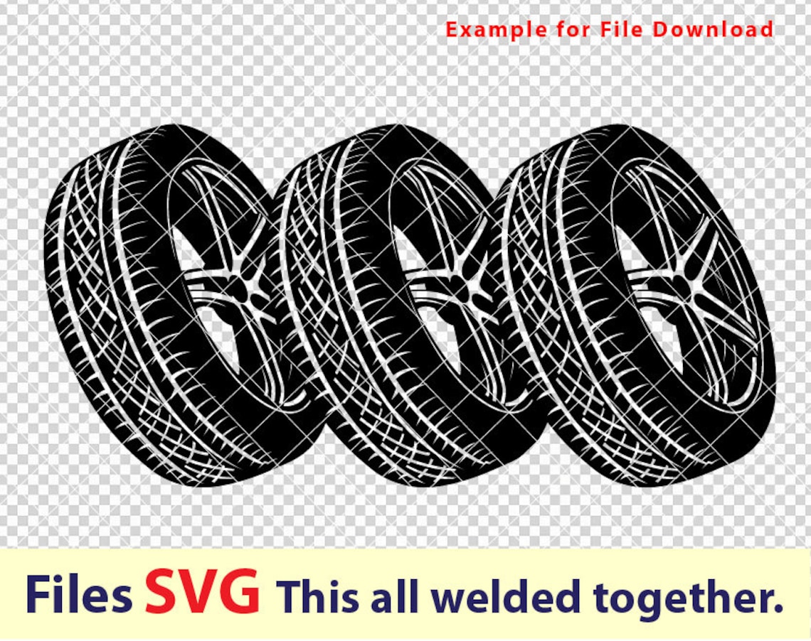 Tyre Wheels Svg Wheels Svg Tires Svg Tire Car Svg Car - Etsy Canada