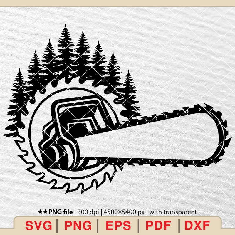 Chainsaw Svg - Etsy