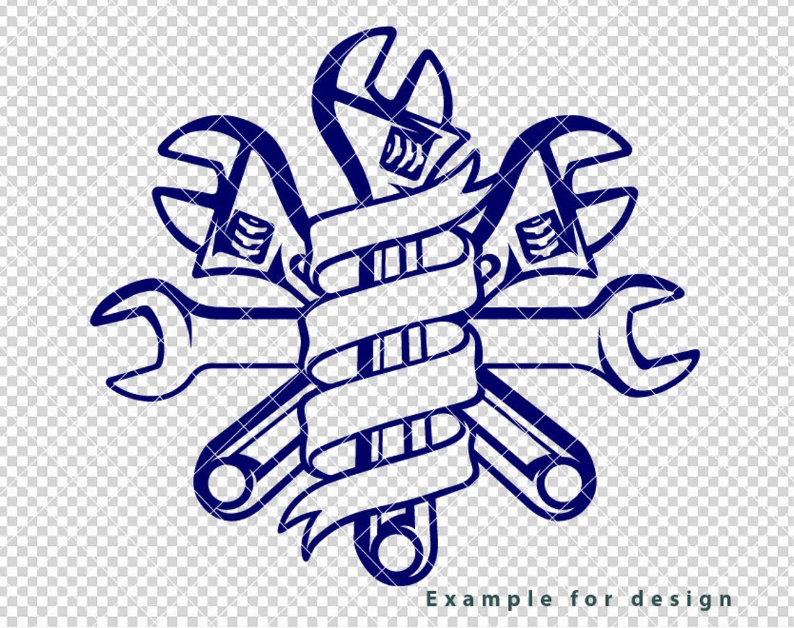Repair Tools Svg Wrench Svg Mechanic Logo Handyman Logo - Etsy