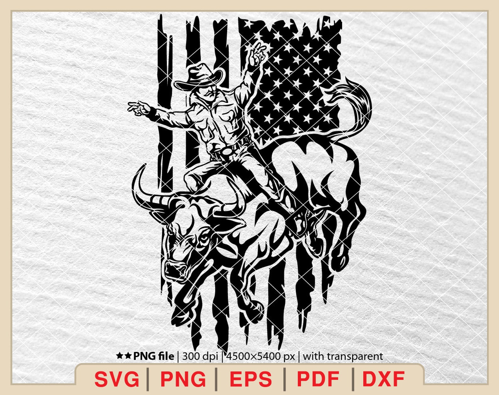 US Bull Rider Svg, Rodeo Svg, Bull Svg, Cowboy Svg, Bull Riding Svg ...