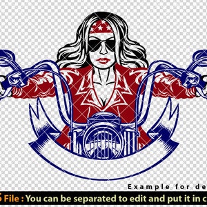 Biker Woman Svg Girl Biker Svg Girl Riding Svg Motorcycle - Etsy