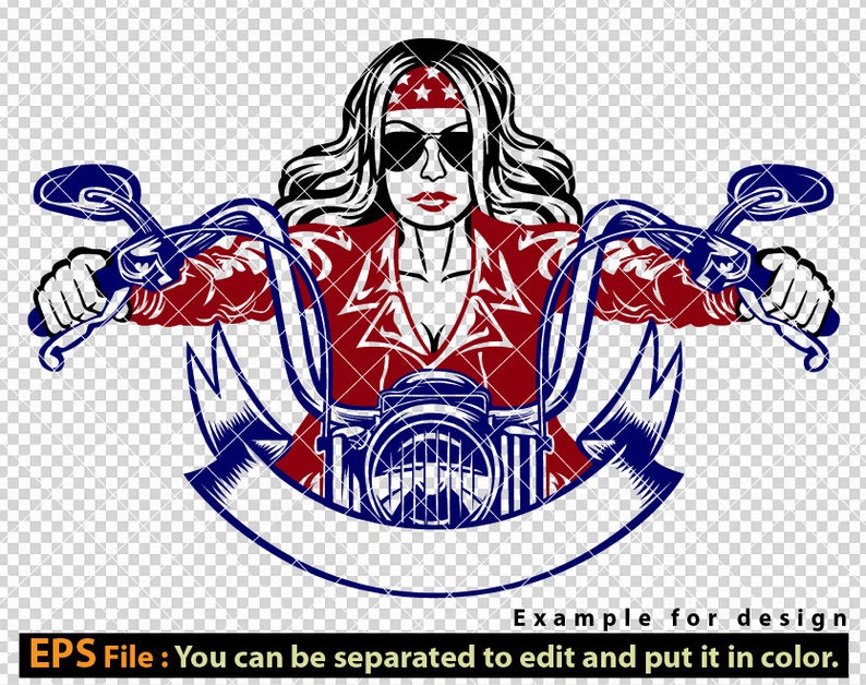 Biker Woman Svg Girl Biker Svg Girl Riding Svg Motorcycle - Etsy