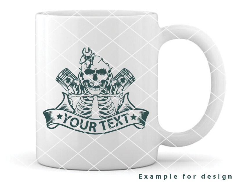 Skull Mechanic Svg Repair Tool Svg Motorcycle Skull Svg - Etsy