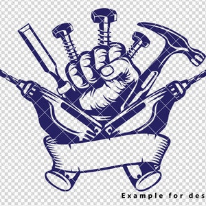 Repair Tools Svg Carpenter Tools Svg Drill Svg Tools Svg - Etsy