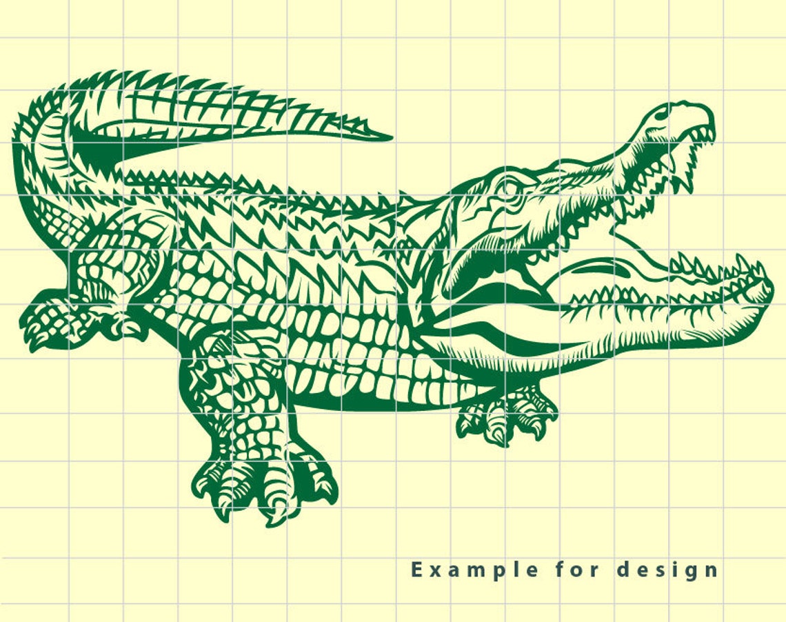 Crocodile SVG Alligator Svg Crocodile Clipart Crocodile - Etsy Australia