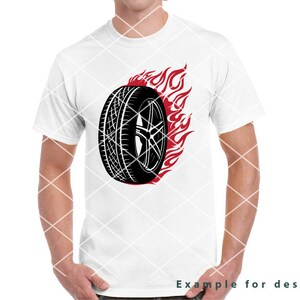 Race Wheel Flames Svg Wheel Svg Wheel Fire Flame Svg Fire - Etsy