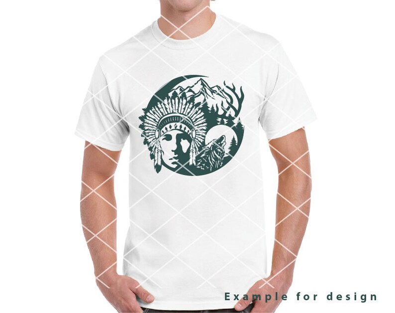 American Indian Svg Indian Warrior Svg Indian Chief Svg - Etsy