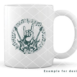 Rock Music Svg Music Svgmusic Note Svgmusical Svgmusic - Etsy