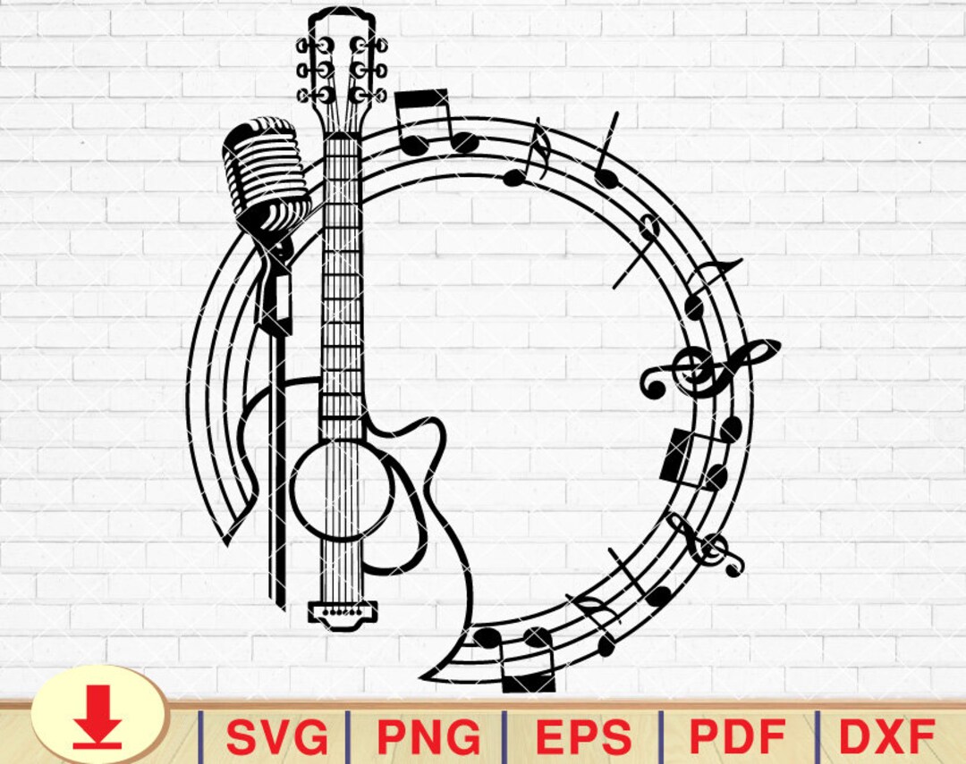 Music Svgmusic Note Svgmusical Svgmusic Symbol Svgrock - Etsy