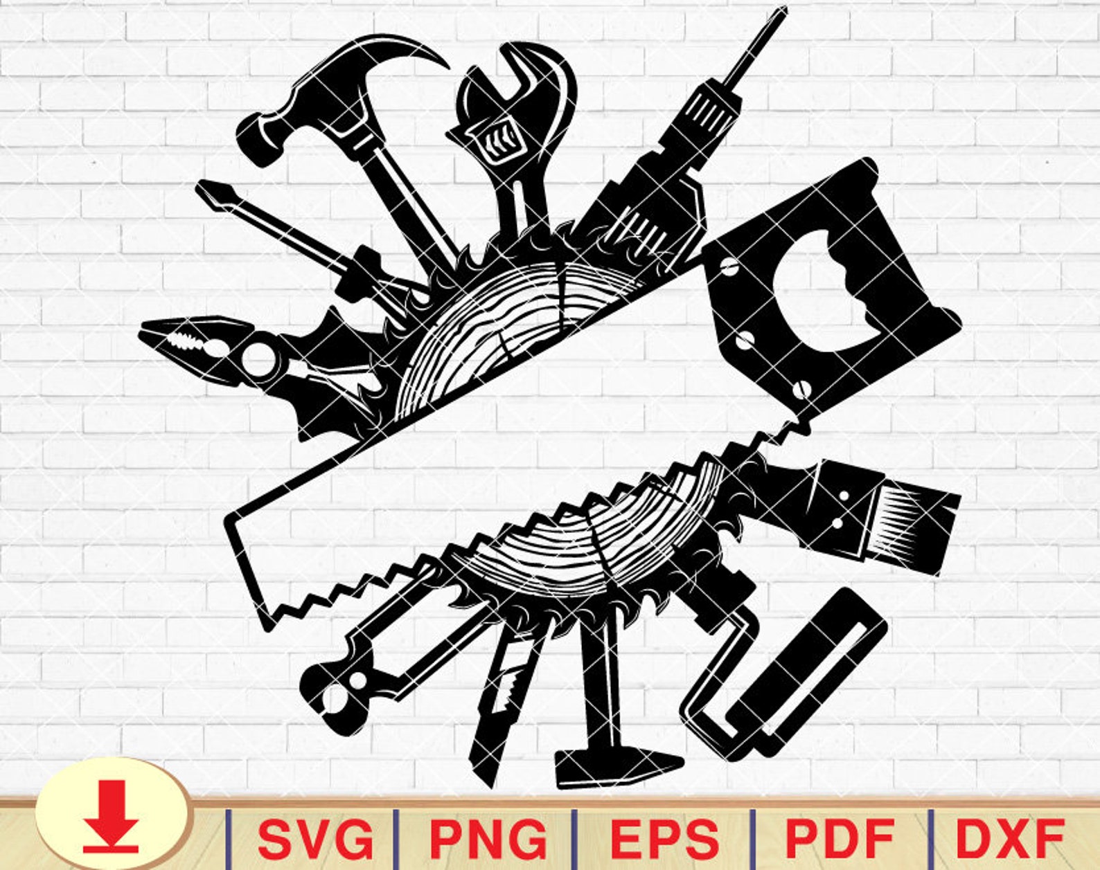 Construction Tool Svg Hammer Svg Screwdriver Svg Tool Box - Etsy