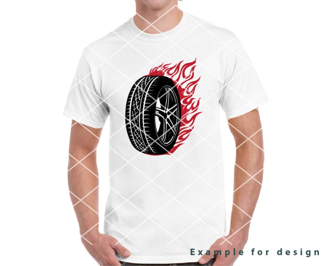 Race Wheel Flames Svg Wheel Svg Wheel Fire Flame Svg Fire - Etsy