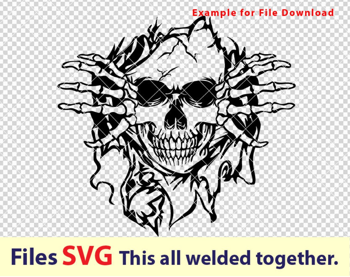 Skull Rip Open Shirt Svg Skeleton Svg Ripped Skull Svg - Etsy Canada