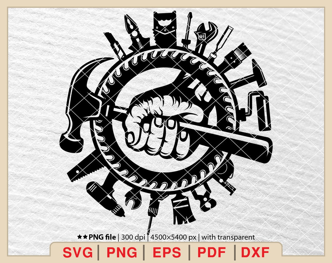 Handyman Tools SVG: Construction Repair Design (digital Download) - Etsy