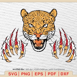 Jaguar Scratch Svg, Jaguar Svg, Claw Scratches Svg, Scratches Svg ...