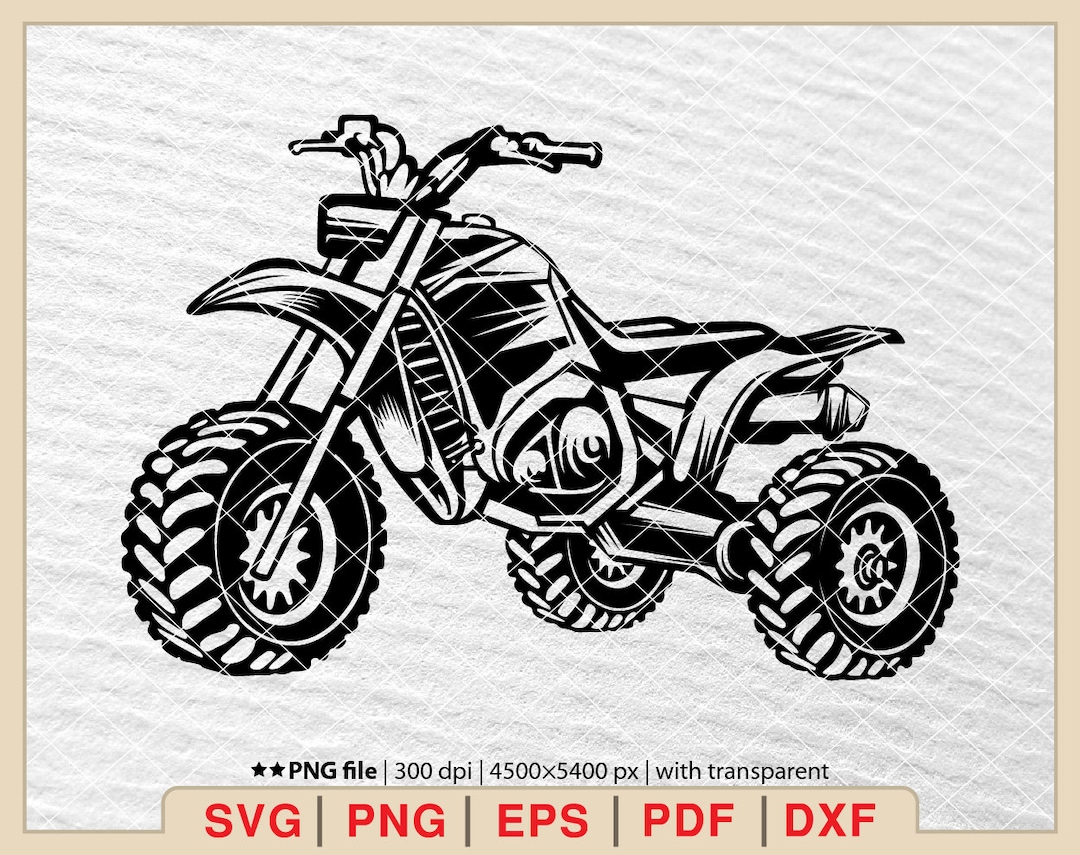 3 Wheeler ATV Svg, ATV Svg, 3 Wheeler Svg, Wheeler Clipart Svg, Atv ...