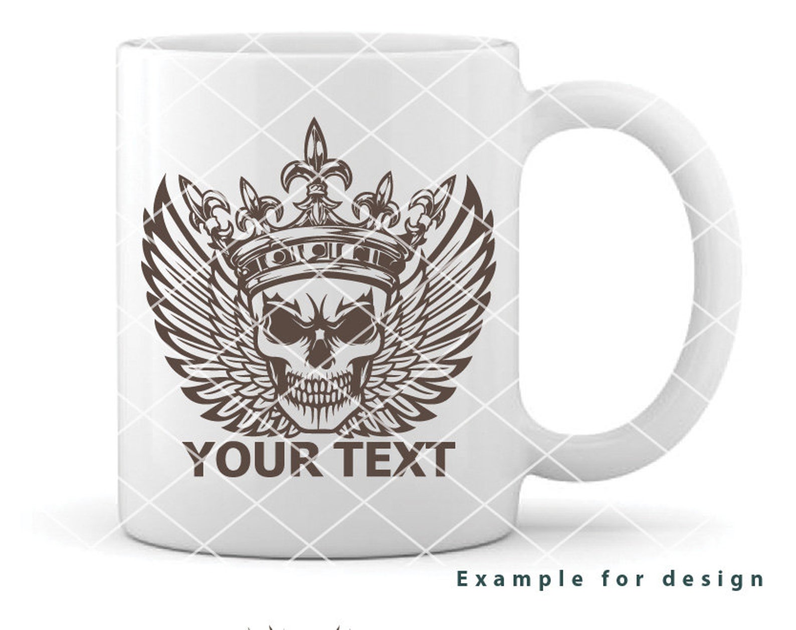 Skull With Wings Svg Skull King Svg Winged Skull Svg Skull - Etsy