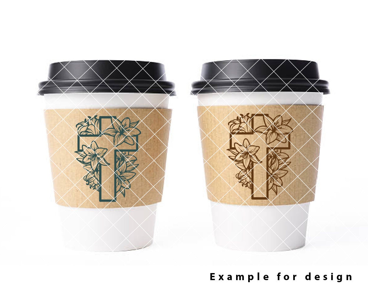 Floral Cross SVG: Christian Daisy Design (digital Download) - Etsy