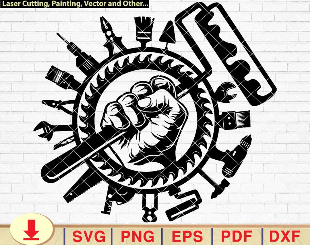 Repair Tools Svg Paint Roller Svg mechanic Logo Handyman - Etsy
