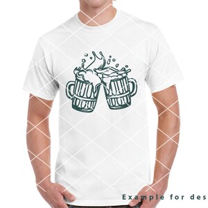 Beer Mugs Svg Beer Mugs Toasting Svg Beer Svg Beers Cheers - Etsy