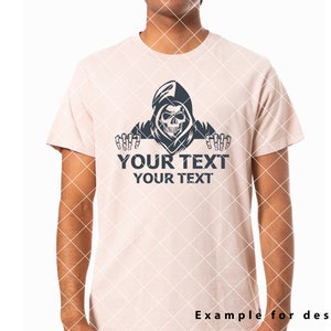 Skull Monogram Frame Svg, Skull Svg, Halloween Frame Svg, Skull Frame ...