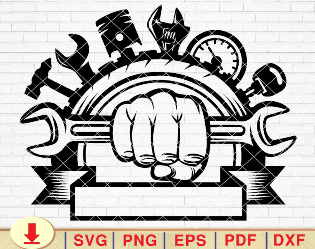 Repair Tools Svg Mechanic Svg Wrench Svg Mechanic Logo - Etsy