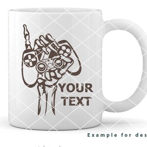 Gamer Skeleton Svg, Gaming Svg, Playstation Svg, Skeleton Hand Gamer ...