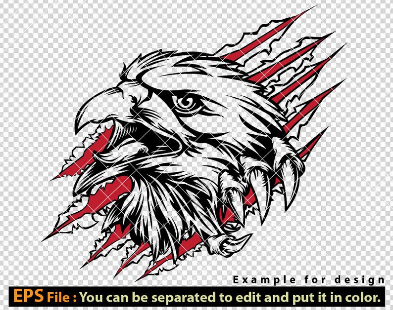 Eagle Claw Scratch Svg Claw Scratches Svg American Eagle - Etsy